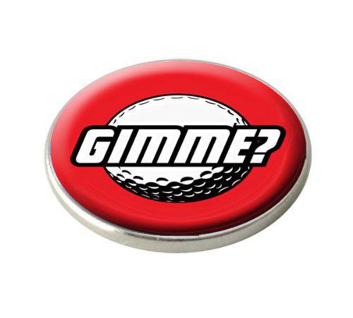 GIMME GOLF BALL MARKER. | Golf Gift
