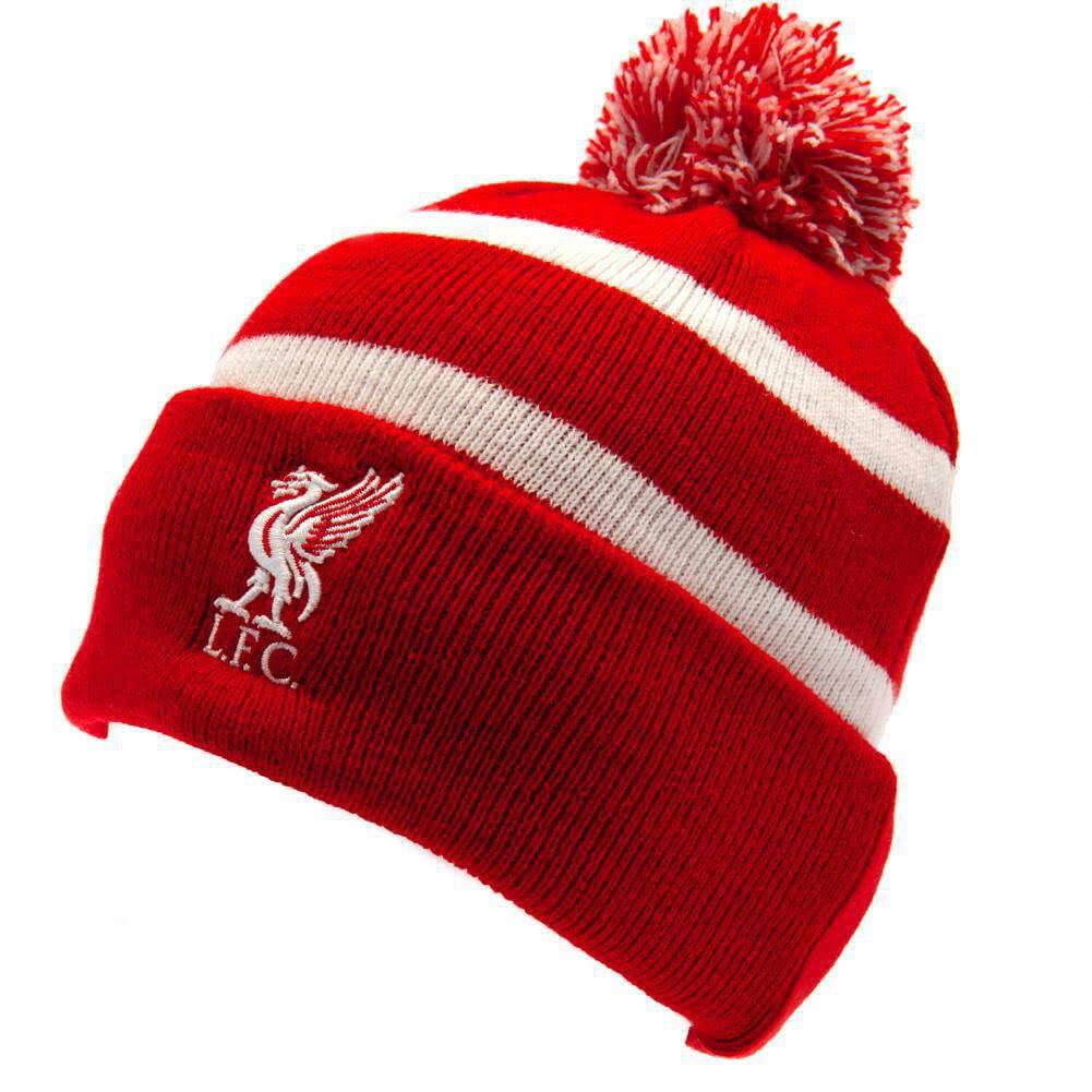 Liverpool FC Red Ski Hat – Official Winter Beanie | Golf Gift